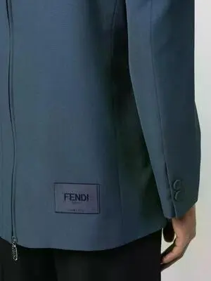 Fendi Peak-lapels Single-breasted Blazer