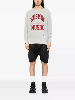 Undercover Slogan Print Sweater