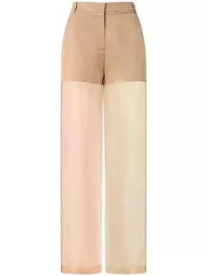 Pinko Paneled Straight Trousers
