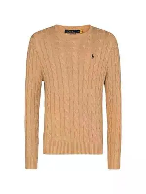 Polo Ralph Lauren Cable Knit Jumper - Brown