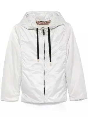 Max Mara Jacket With Drawstring Hood - Neutrals