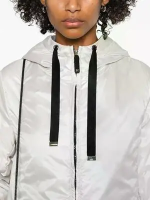 Max Mara Jacket With Drawstring Hood - Neutrals