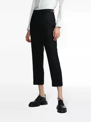 Thom Browne Super 120's Wool Twill Slim-fit Trousers