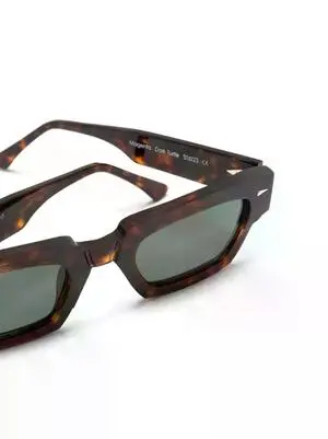 AHLEM Rectangle-frame Sunglasses - Brown