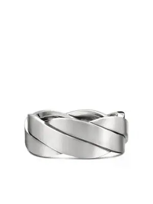 David Yurman Sterling Dy Helios Band Ring - Silver