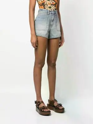 Kenzo High-waisted Denim Shorts