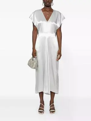 Patrizia Pepe Satin Midi Dress