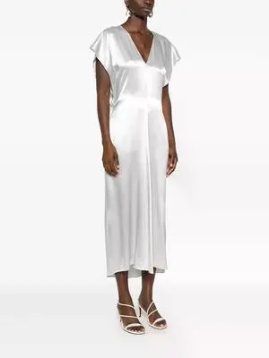 Patrizia Pepe Satin Midi Dress