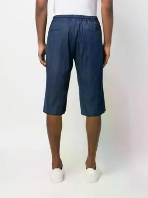 Kiton Elasticated Denim Shorts