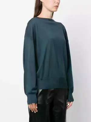 Patrizia Pepe Boat-neck Long-sleeve Top