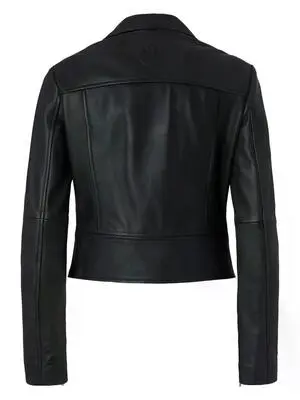 Pinko Cropped Biker Jacket