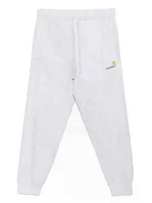 Carhartt Work In Progress Script Jogging Pants - Grey