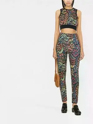 Etro Knitted Floral Two-piece Set