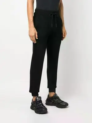 Iceberg Logo-embroidered Drawstring Track Pants - Black