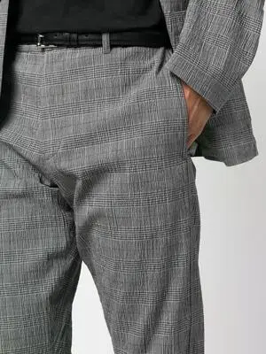 Aspesi Plaid Tailored Trousers
