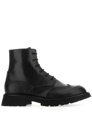 Alexander McQueen Punk Worker Lace-up Boots