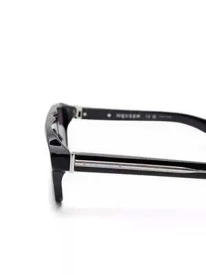 Alexander McQueen Square Sunglasses With Skull Stud Embellishment