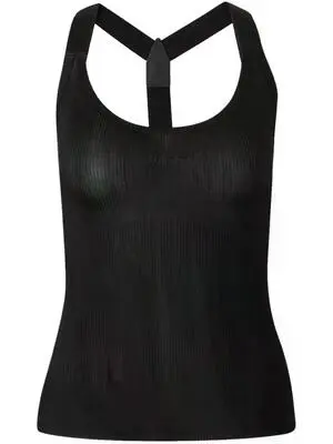 Off-White Logo-appliqué Racerbank Tank Top