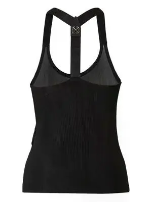 Off-White Logo-appliqué Racerbank Tank Top
