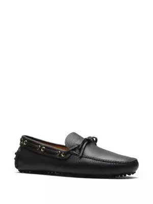 Car Shoe Lace-up Leather Boat Shoes
