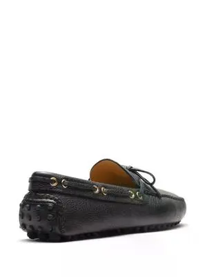 Car Shoe Lace-up Leather Boat Shoes