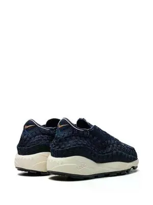 Nike Footscape Woven Raw Denim Sneakers - Blue