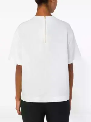 Moschino Slogan-print Zip-up T-shirt