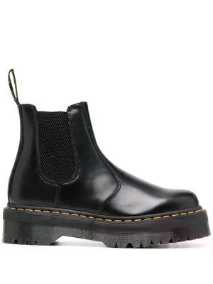 Dr. Martens Chunky-sole Ankle Boots - Black