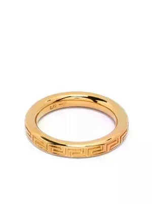 Versace Greek Key Band Ring