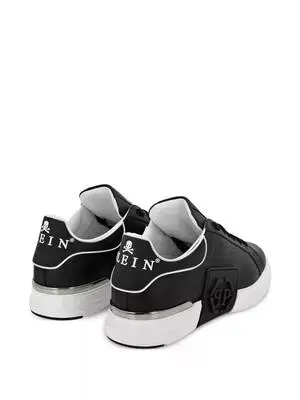 Philipp Plein Hexagon Leather Sneakers