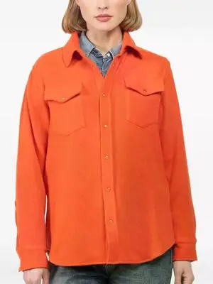 GOD'S TRUE CASHMERE Knitted Shirt - Red