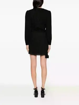 MAISON MARGIELA Peter Pan-collar Wool Minidress