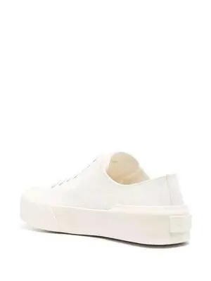JIL SANDER Lace-up Low-top Sneakers - Neutrals