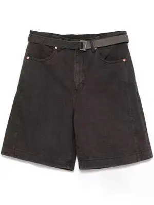 Sacai Belted Denim Shorts
