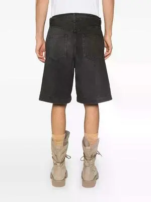 Sacai Belted Denim Shorts