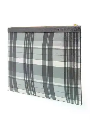 Thom Browne Grosgrain-loop Trim Clutch Bag