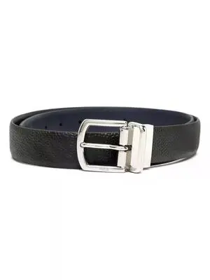 Polo Ralph Lauren Logo-engraved Buckle Reversible Belt - Blue
