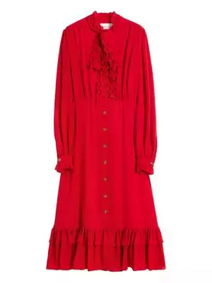 Valentino Garavani Georgette Midi Dress