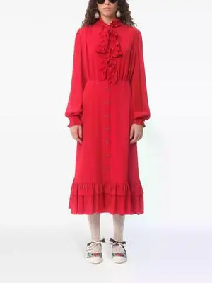 Valentino Garavani Georgette Midi Dress