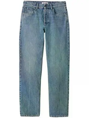 Miu Miu Straight-leg Jeans - Blue