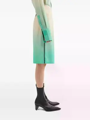 JIL SANDER Gradient-effect Skirt