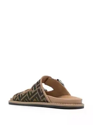 Fendi Ff-jacquard Sandals