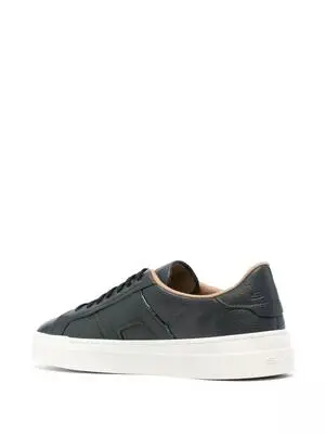 Santoni Leather Sneakers