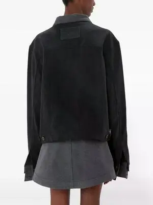JW Anderson Logo-appliqué Layered Denim Jacket