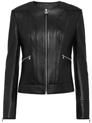Philipp Plein Straight Hem Jackets For Women