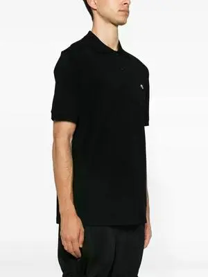 DIESEL® Logo-patch Polo Shirt - Black