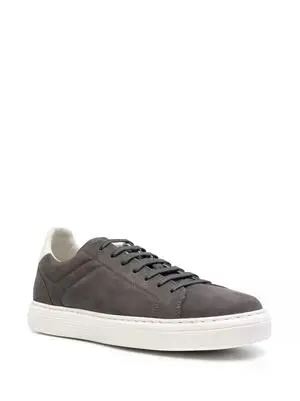 Brunello Cucinelli Nubuck Leather Low-top Sneakers