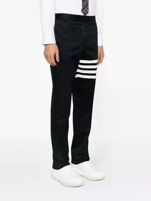 Thom Browne 4-bar Motif Print Trousers