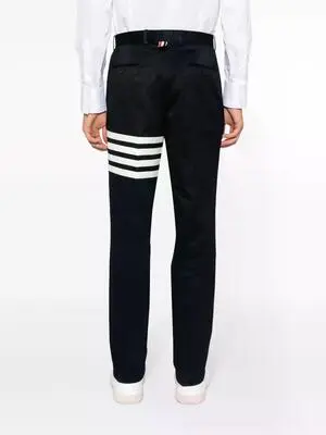 Thom Browne 4-bar Motif Print Trousers