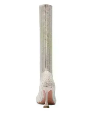 Amina Muaddi Veneda 90mm Boots